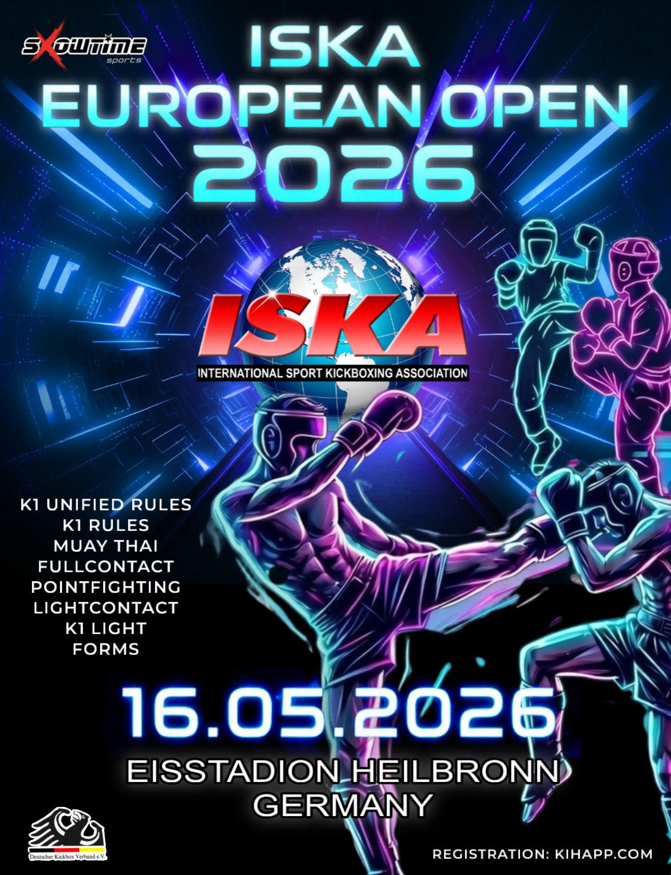 ISKA European Open 2026 | Kickboxing | Kihapp