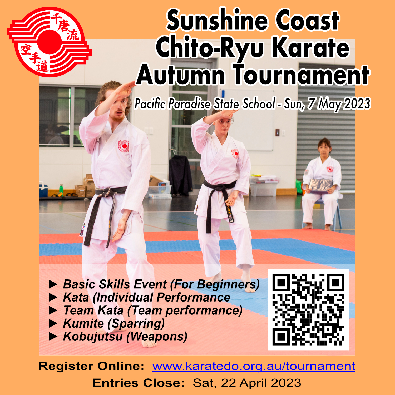 Sunshine Coast Chito-Ryu Karate - 2023 Autumn Tournament | Kihapp
