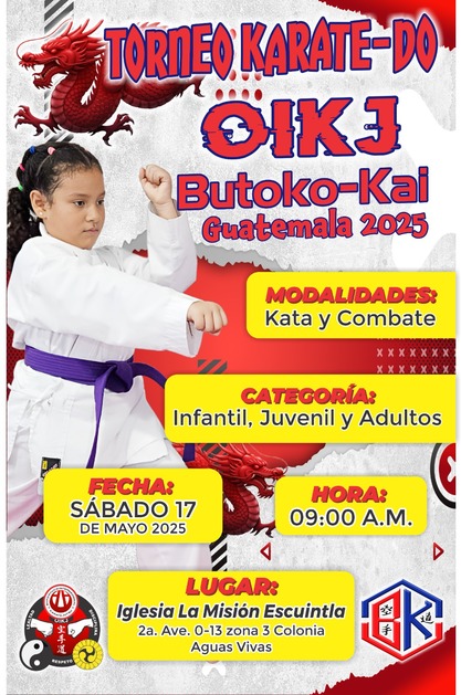 OIKJ BUTOKO-KAI GUATEMALA 2025 | Karate | Kihapp