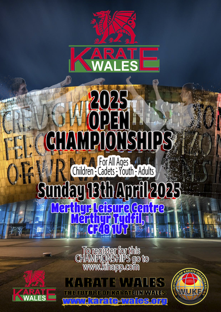 Draws | Karate Wales Open Competition 2026 | Kihapp