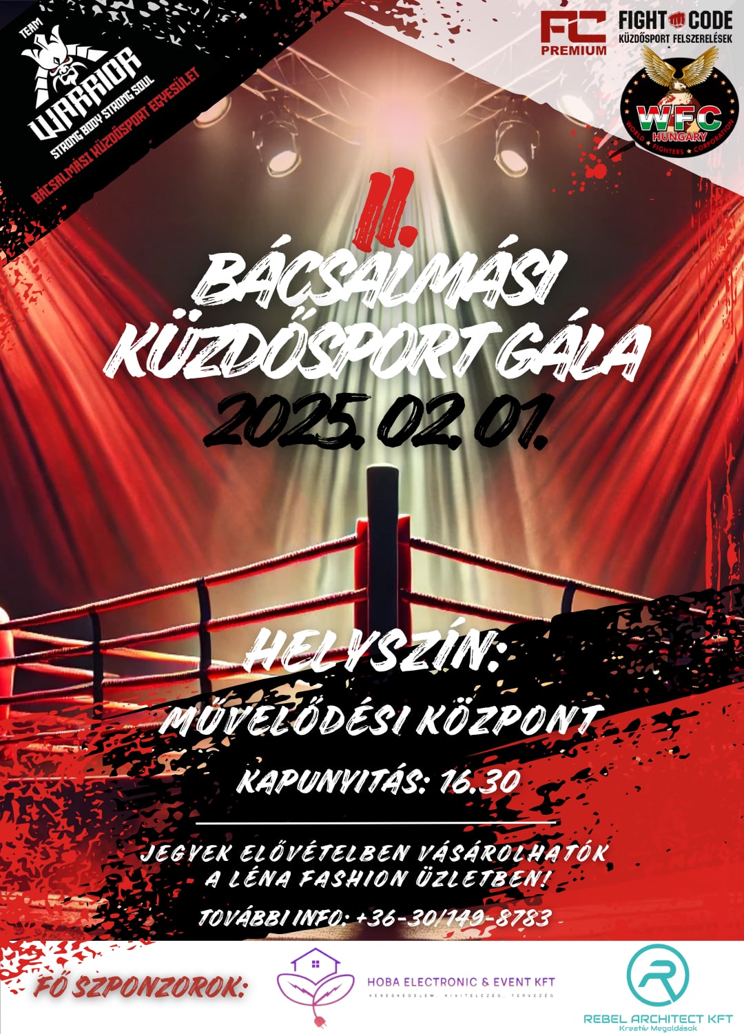 II.Bácsalmási WFC Küzdősport Gála | Kickboxing | Kihapp