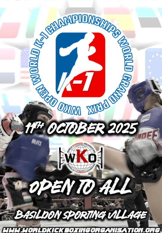 Draws | 2025 WKO K1 World Championships | Kickboxing | Kihapp